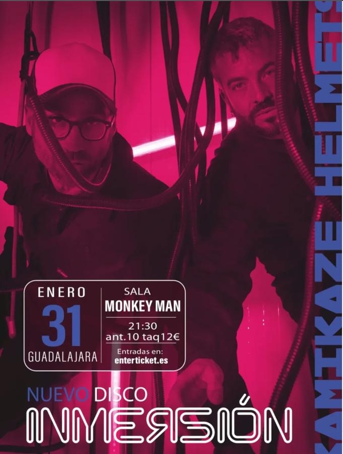KAMIKAZE HELMETS, en Café Teatro Monkey Man | AlcaláEsMúsica